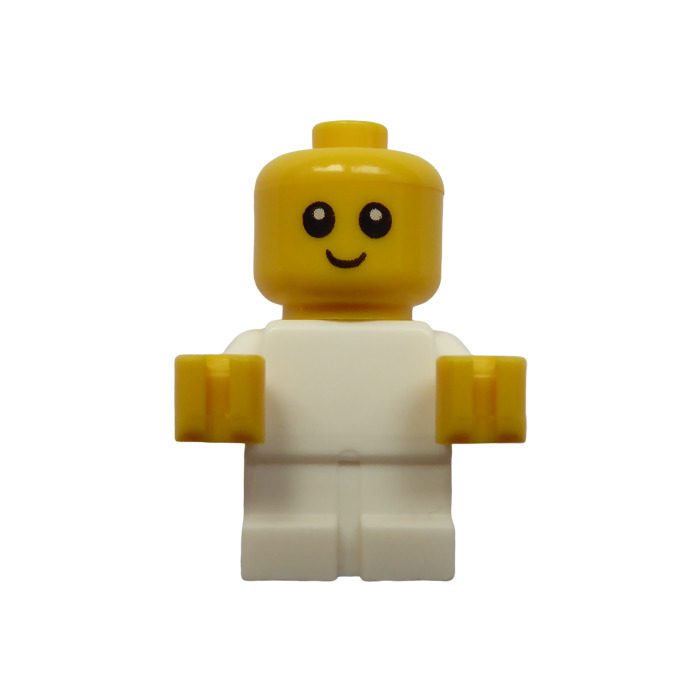 LEGO Baby with White Body Minifigure | Brick Owl - LEGO Marketplace