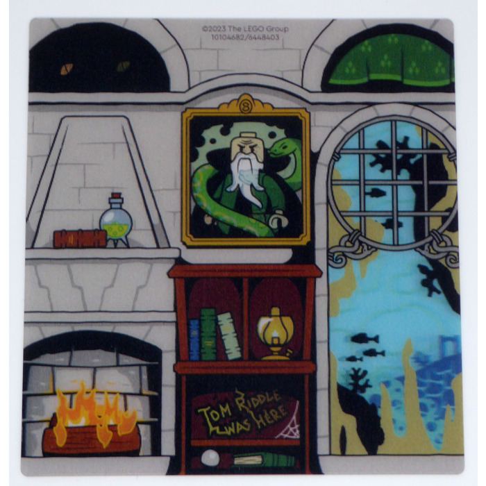 LEGO Backdrop with Slytherin Common Room (104682) | Brick Owl - LEGO ...