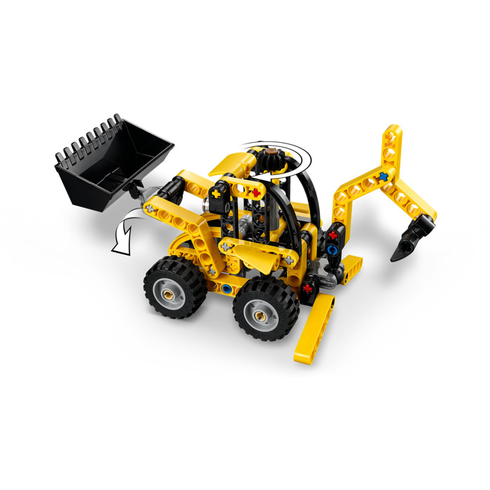 LEGO Backhoe Loader Set 42197 | Brick Owl - LEGO Marketplace