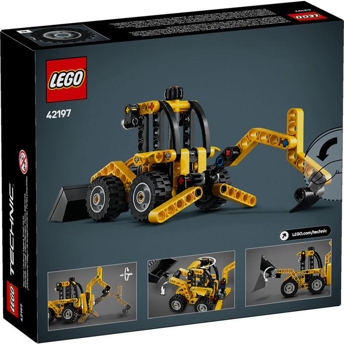 LEGO Backhoe Loader Set 42197 | Brick Owl - LEGO Marketplace
