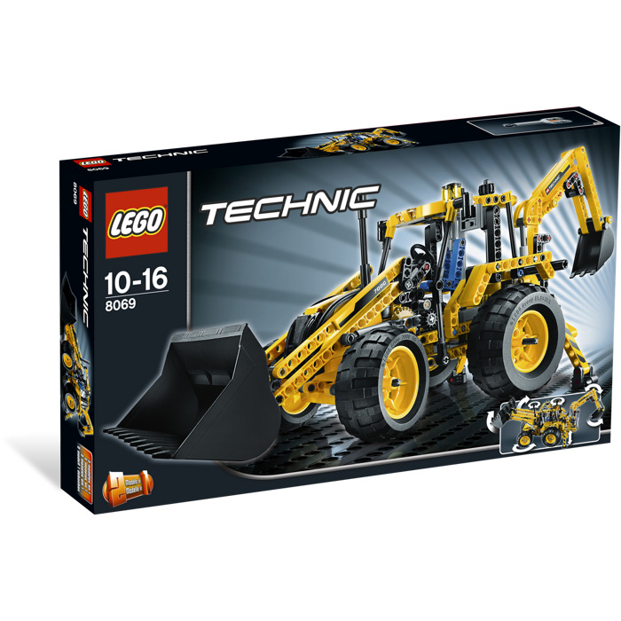 LEGO Backhoe Loader Set 8069 | Brick Owl - LEGO Marketplace