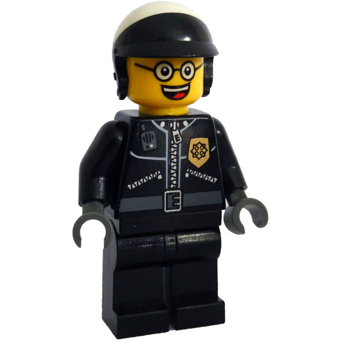 LEGO Bad Cop with Clenched Teeth / Open Smile Minifigure | Brick Owl ...