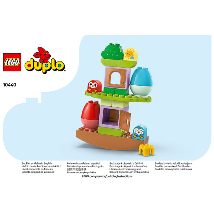 LEGO Balancing & Stacking Tree Set 10440 Instructions | Brick Owl ...