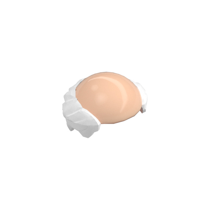 LEGO Bald Top with White Hair (65097 / 111214) | Brick Owl