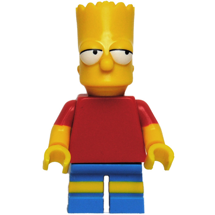 LEGO Bart Simpson with Eyes Looking Left Minifigure | Brick Owl - LEGO ...