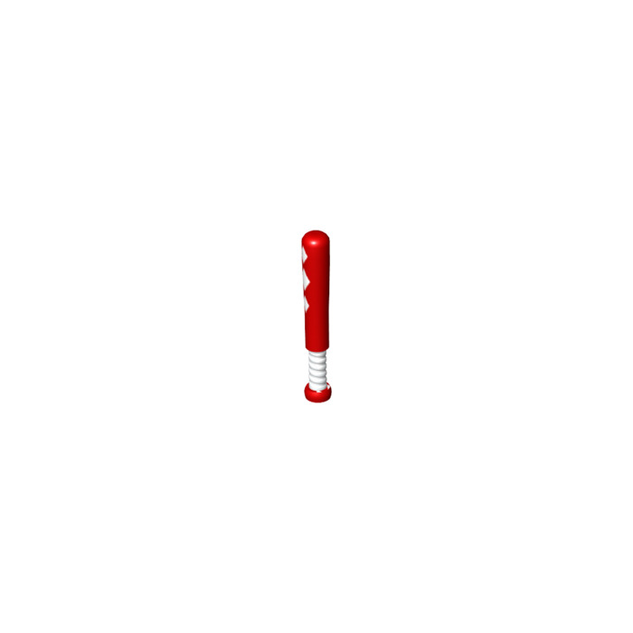 LEGO Baseball Bat with White Handle and Diamonds (30749 / 93220 ...