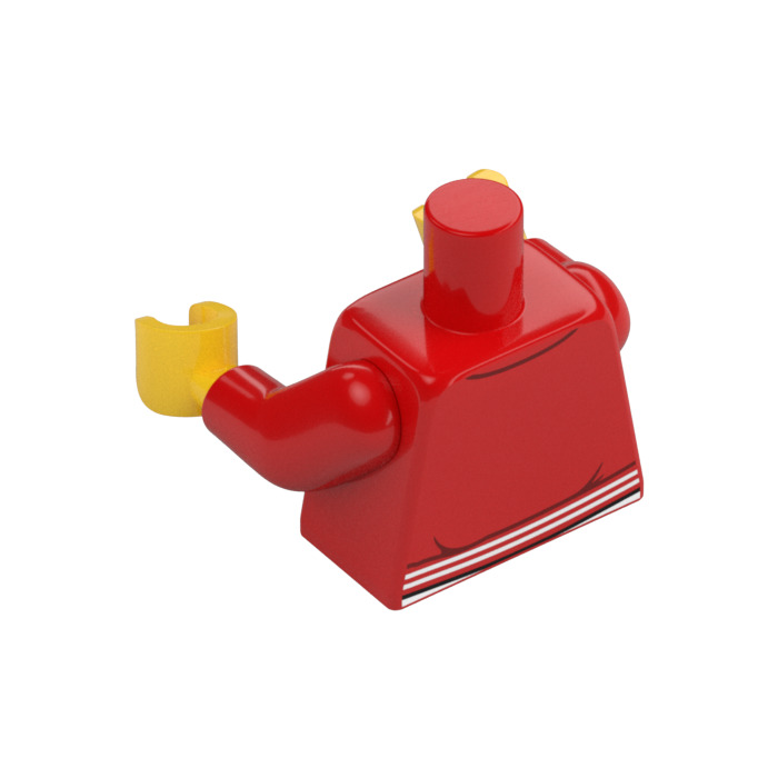 LEGO Baseball Jacket Minifig Torso (3814 / 76382) | Brick Owl