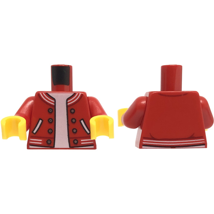 LEGO Baseball Jacket Minifig Torso (3814 / 76382) | Brick Owl