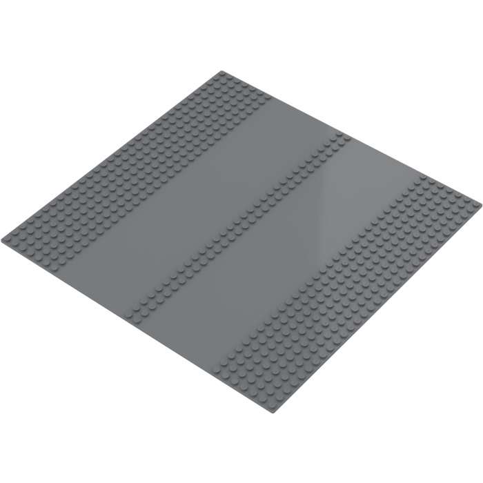 LEGO Baseplate 32 x 32 with Straight Double Driveway Road (30225 / ...