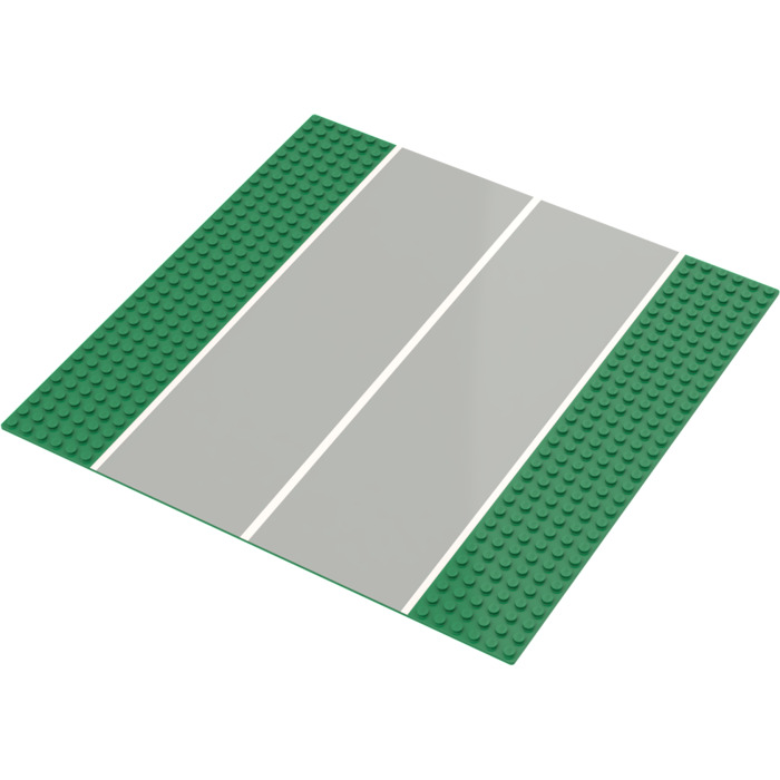 LEGO Baseplate 32 x 32 with Straight Runway (6-Stud) (53104) | Brick Owl
