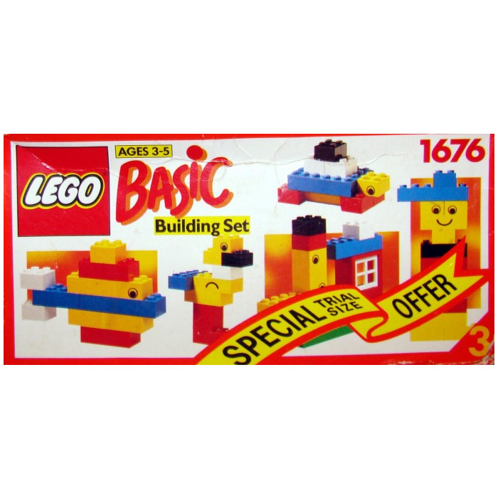 LEGO Basic Building Set, 3+ Set 1676 Inventory | Brick Owl - LEGO Marketplace