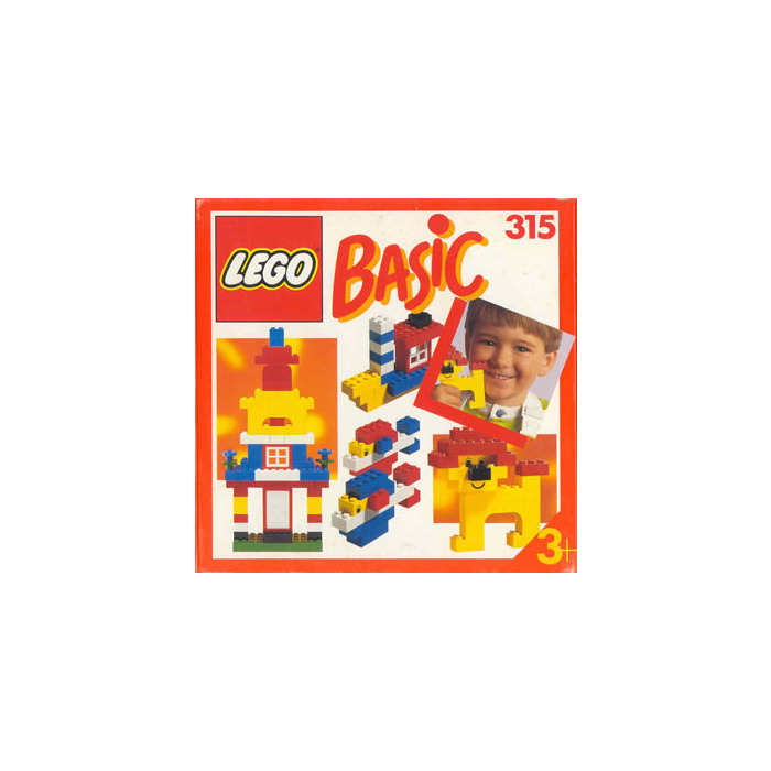 LEGO Basic Building Set, 3+ Set 315-1 Inventory | Brick Owl - LEGO ...