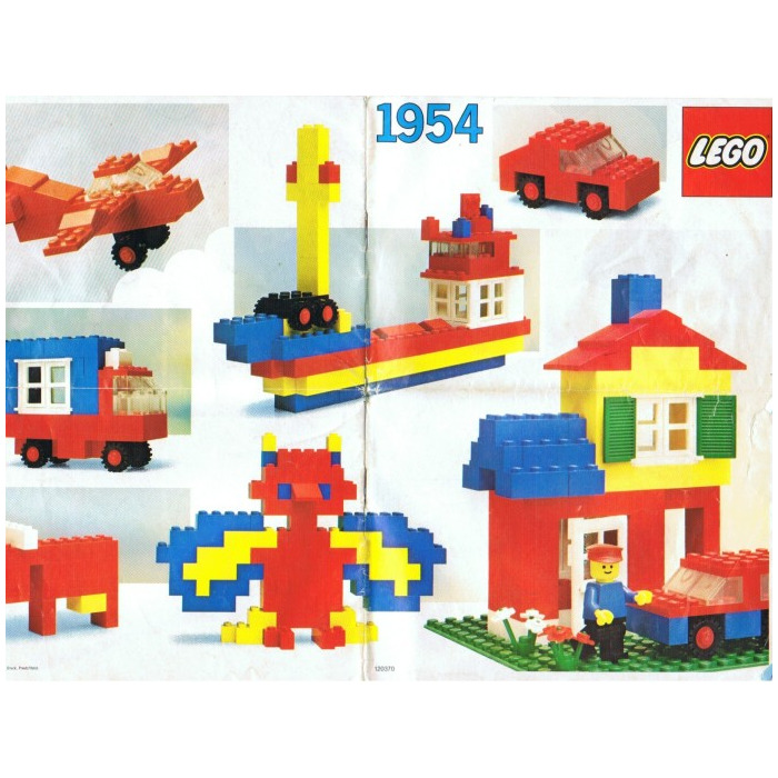 LEGO Basic Set with Storage Case 1954-2 | Brick Owl - LEGO Marketplace