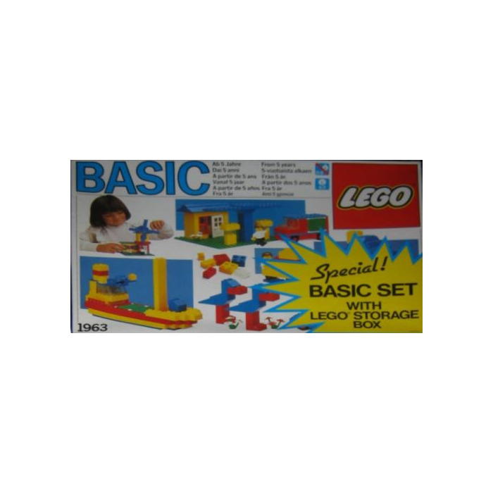 LEGO Basic Set with Storage Case 1963 | Brick Owl - LEGO Marketplace