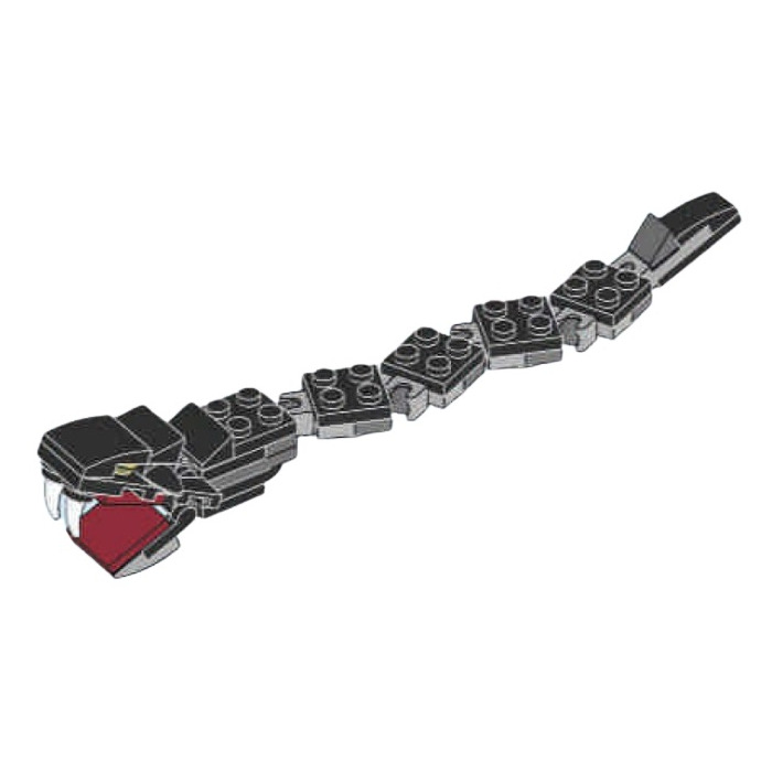 LEGO Basilisk with Dark Red Mouth | Brick Owl - LEGO Marketplace