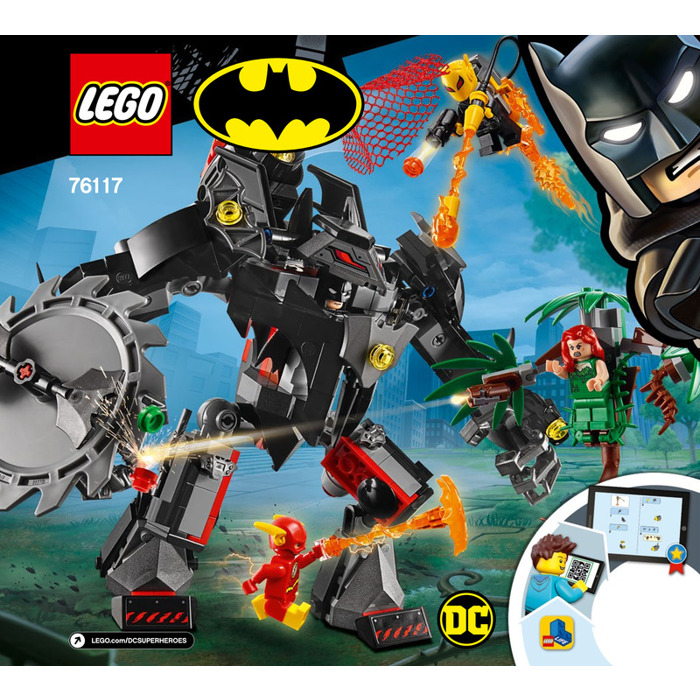 LEGO Batman Mech vs. Poison Ivy Mech Set 76117 Instructions Set | Brick ...
