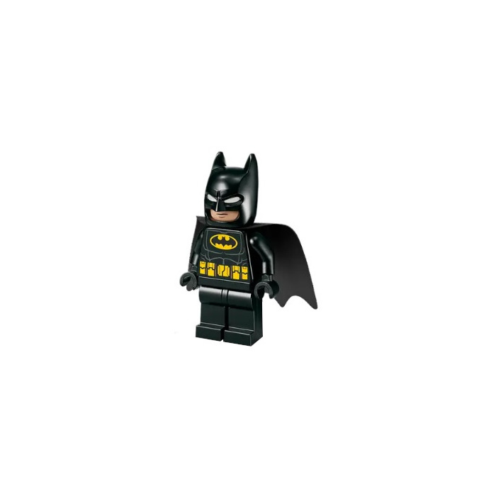 LEGO Batman with Black Suit and Yellow and Flesh Belt with Spongy Cape ...