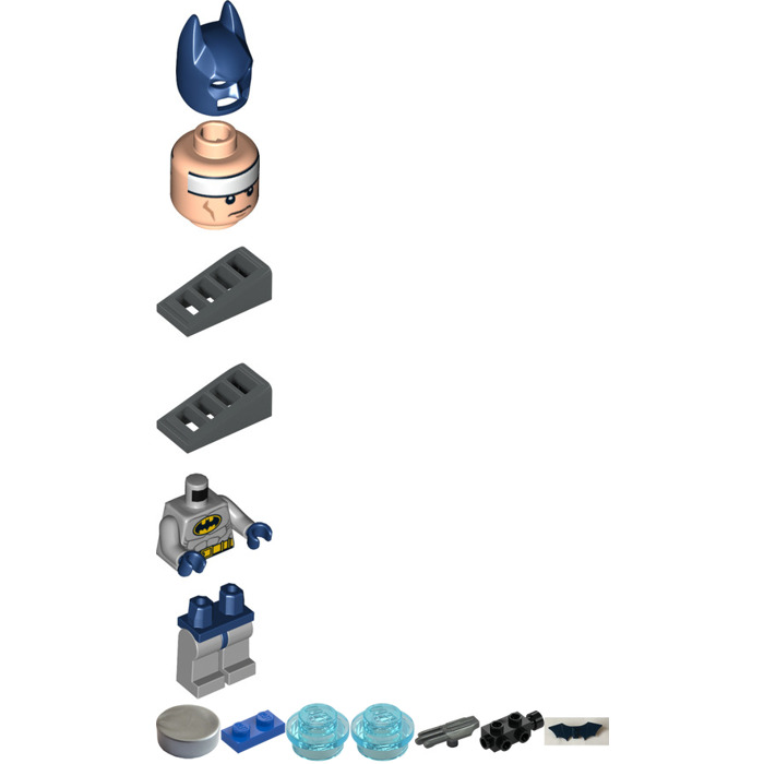 LEGO Batman with Gray Suit and Yellow Belt with Wings and Jetpack ...