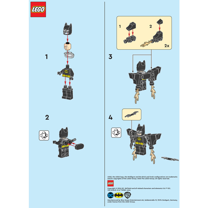 LEGO Batman with Jetpack Set 212402 Instructions | Brick Owl - LEGO ...