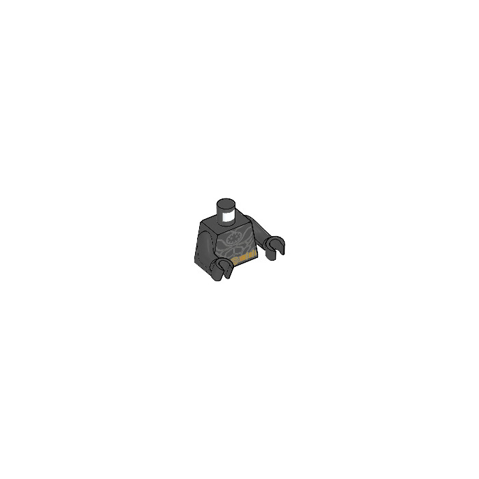 LEGO Batman with One Piece Cowl and Cape with Complex Bat Logo Minifig ...