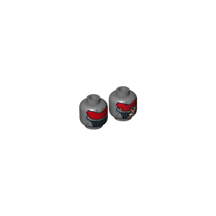 LEGO Batman with Pearl Dark Gray Suit and Armor with Red Eyes ...