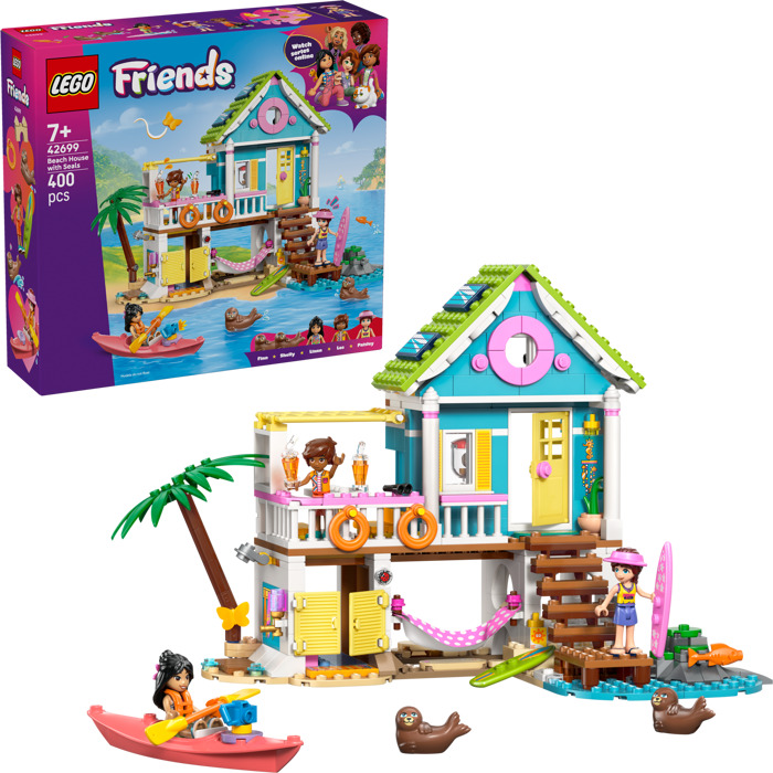 LEGO Beach House with Seals Set 42699 | Brick Owl - LEGO Marketplace