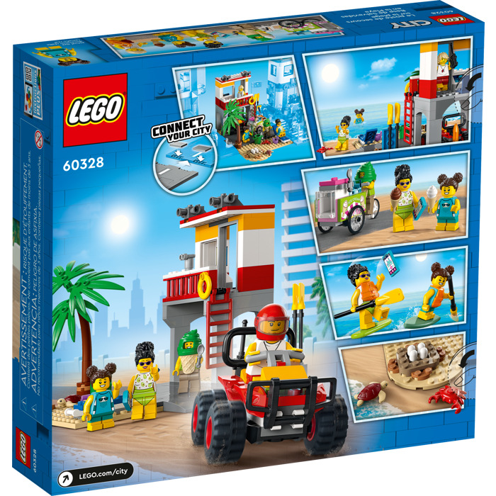 LEGO Beach Lifeguard Station Set 60328 | Brick Owl - LEGO Marketplace