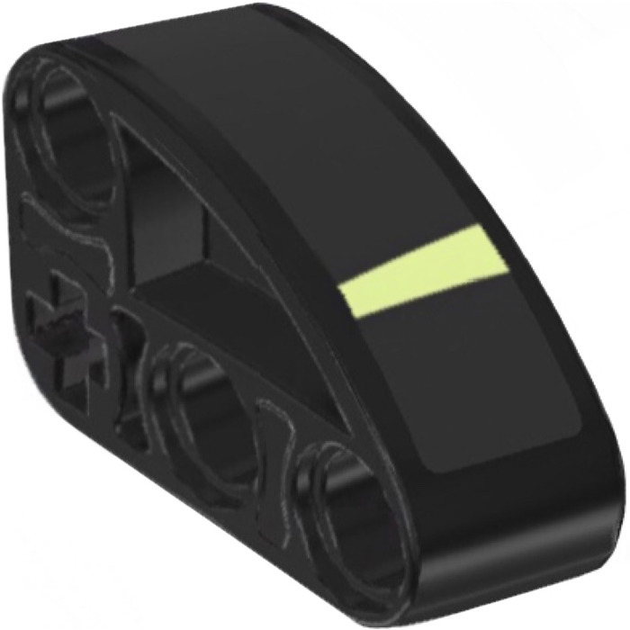 LEGO Beam 1 x 2 x 3 Bent 90 Degrees Quarter Ellipse with Narrow Pale ...