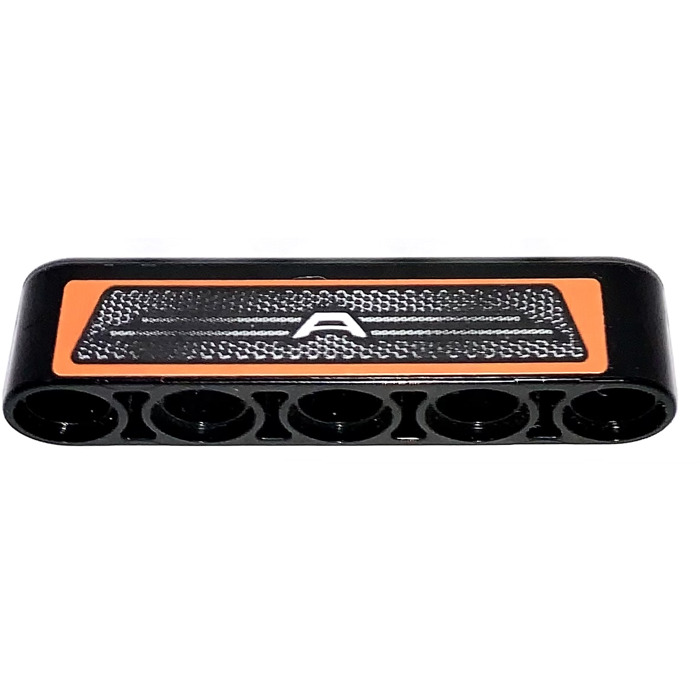 LEGO Beam 5 with Front Grille Sticker (32316) | Brick Owl - LEGO ...