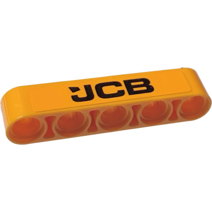 LEGO Beam 5 with JCB (on both sides) Sticker | Brick Owl - LEGO Marketplace