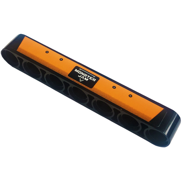 LEGO Beam 7 with Monster Jam Logo, Dots Sticker (32524) | Brick Owl ...