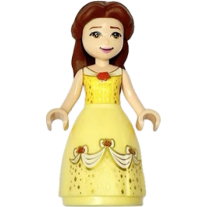 LEGO Belle with Big Skirt and Closed Mouth Smile Minifigure | Brick Owl ...