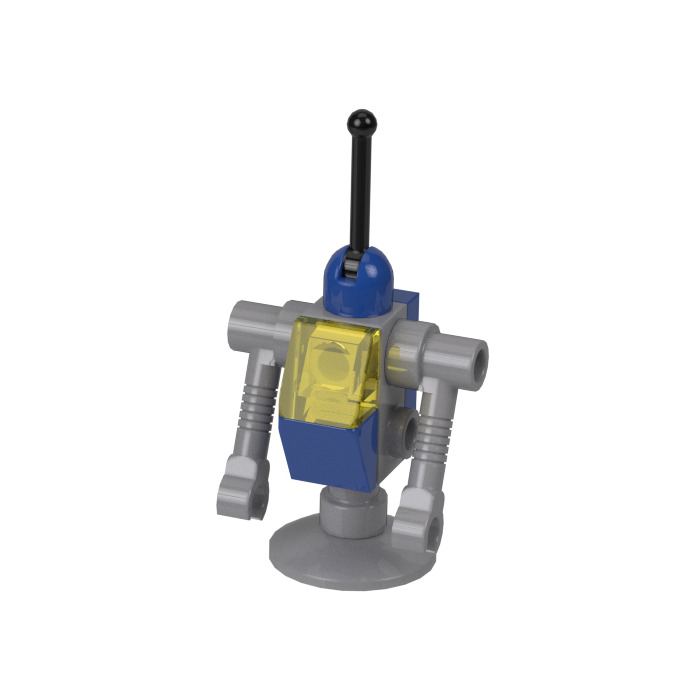 LEGO Benny's Droid with Transparant Yellow Eye Minifigure | Brick Owl