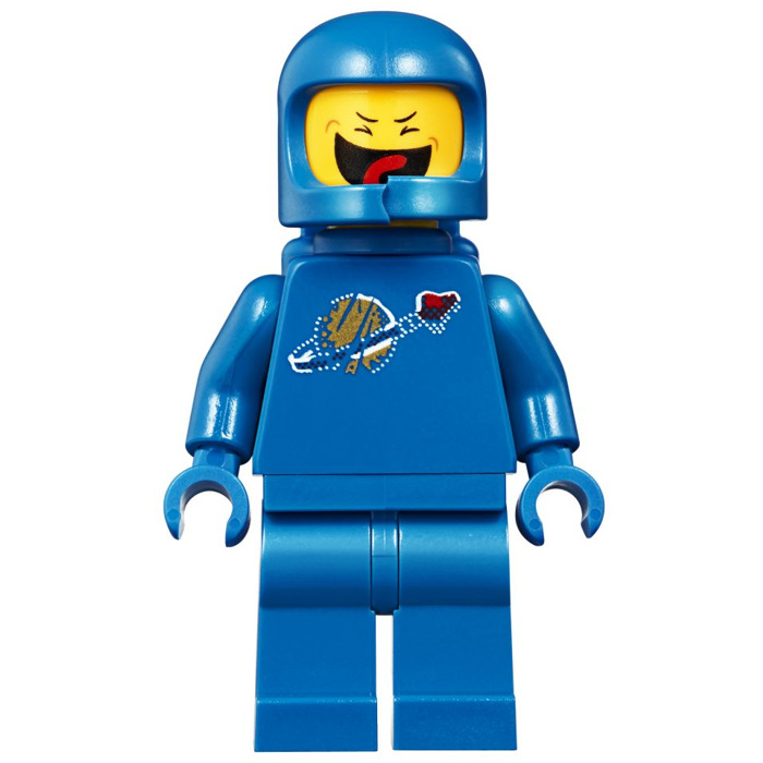 LEGO Benny with Big Smile / Laughing and Closed Eyes Minifigure | Brick Owl