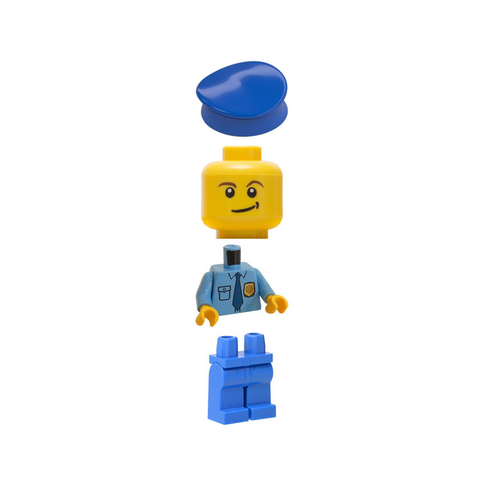 LEGO Big Escape Police Office with Crooked Smile Minifigure | Brick Owl ...
