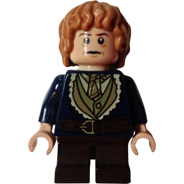 LEGO Bilbo Baggins with Dark Blue Coat Minifigure | Brick Owl - LEGO ...