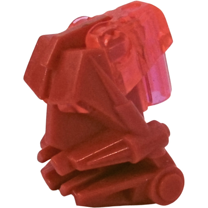 LEGO Bionicle Head Connector Block with Transparent Dark Pink Eye ...