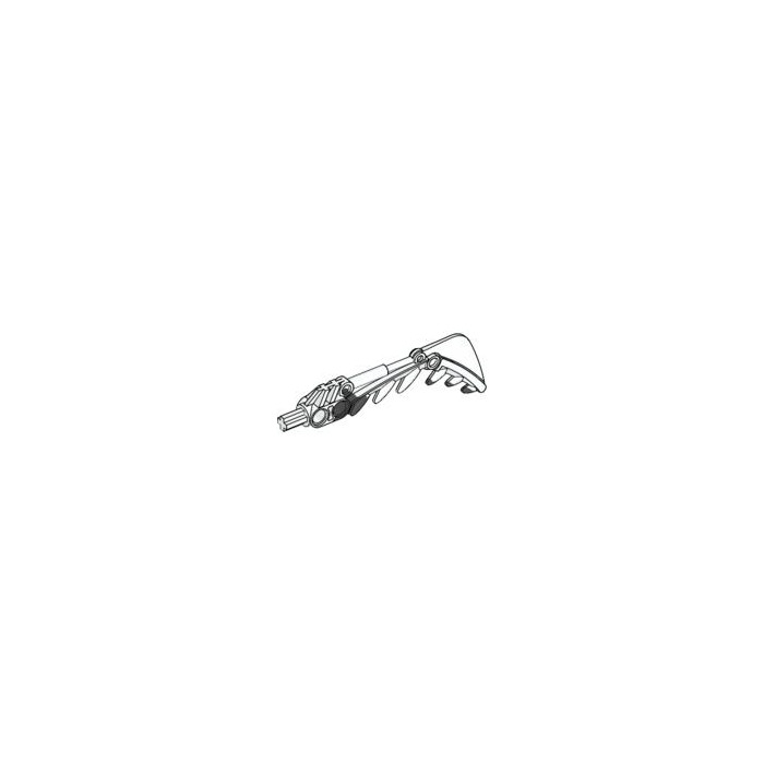 LEGO Bionicle Sword with Teeth with Marbled Black (57566 / 60168 ...