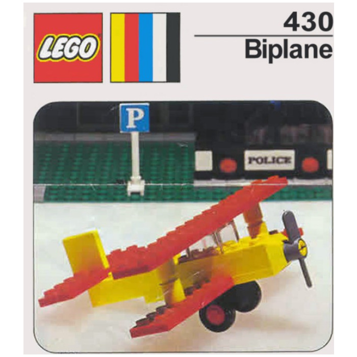 LEGO Biplane Set 430-1 | Brick Owl - LEGO Marketplace