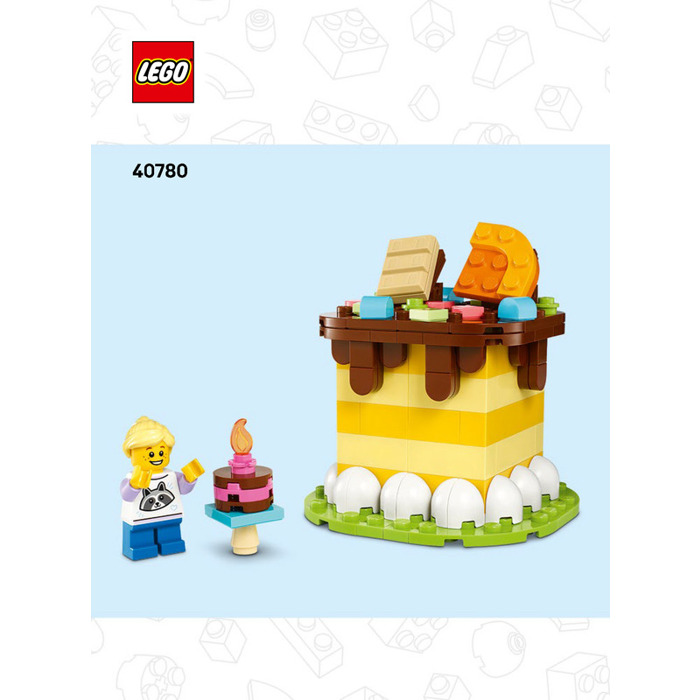 LEGO Birthday Cake Set 40780 Instructions | Brick Owl - LEGO Marketplace