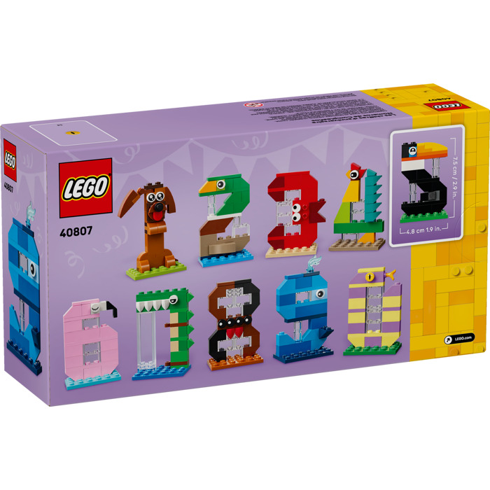 LEGO Birthday Numbers Set 40807 | Brick Owl - LEGO Marketplace