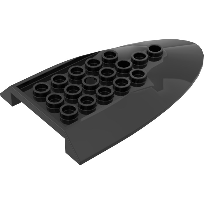 LEGO Black Airplane Bottom 6 x 10 x 1 (87611) | Brick Owl - LEGO ...