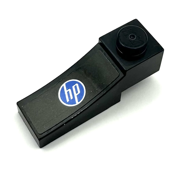 LEGO Arch 1 x 3 Inverted with 'hp' logo (left) Sticker (70681) | Brick ...