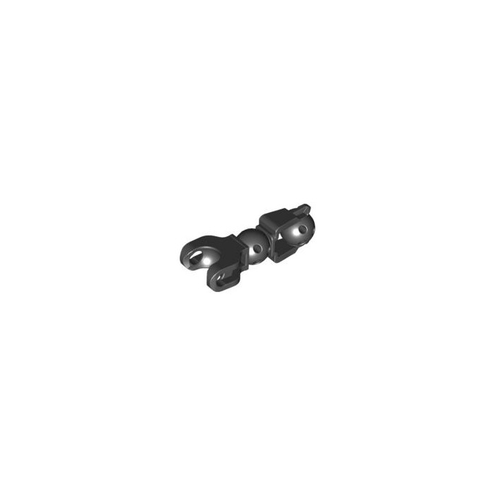 LEGO Black Arm / Leg with 2 Ball Joints and Ball Socket (90617) | Brick ...
