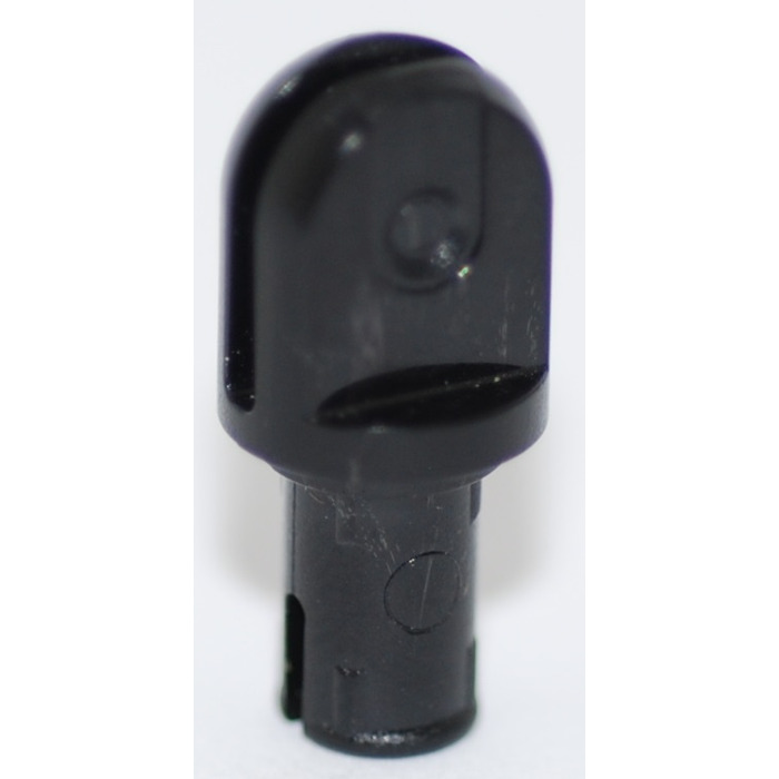 LEGO Black Arm Section with Pin and 2 Fingers with Finger Grooves (6048 ...