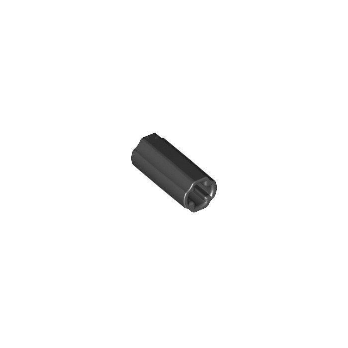 LEGO Black Axle Connector (Smooth with 'x' Hole) (59443) | Brick Owl ...