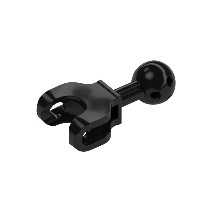 LEGO Black Ball Joint on Axle with Ball Socket (90611) | Brick Owl ...