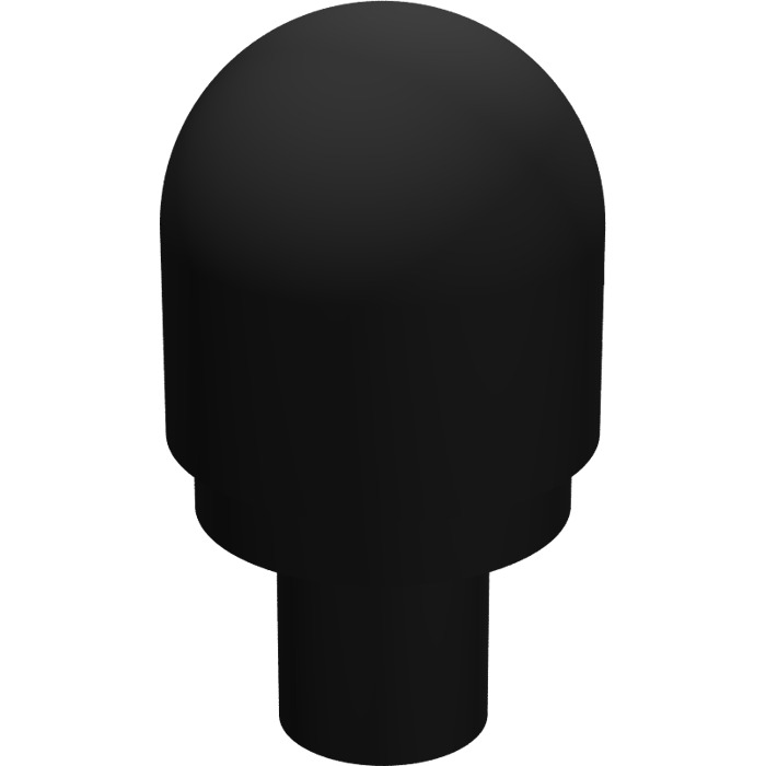 LEGO Black Bar 1 with Light Cover (29380 / 58176) | Brick Owl - LEGO ...