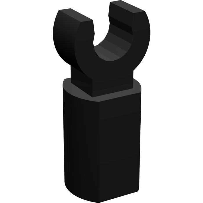 LEGO Black Bar Holder with Clip (11090 / 44873) | Brick Owl - LEGO ...