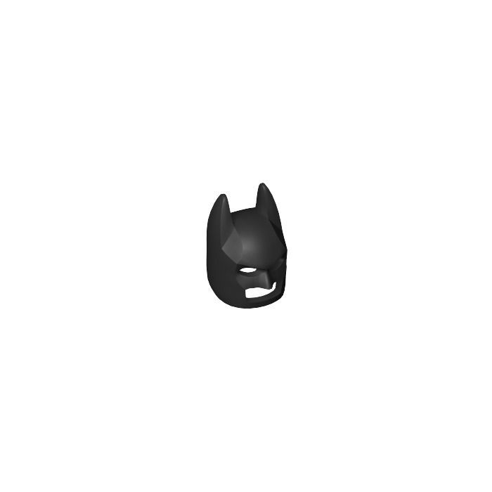 LEGO Black Batman Cowl Mask with Angular Ears (10113 / 28766) | Brick ...
